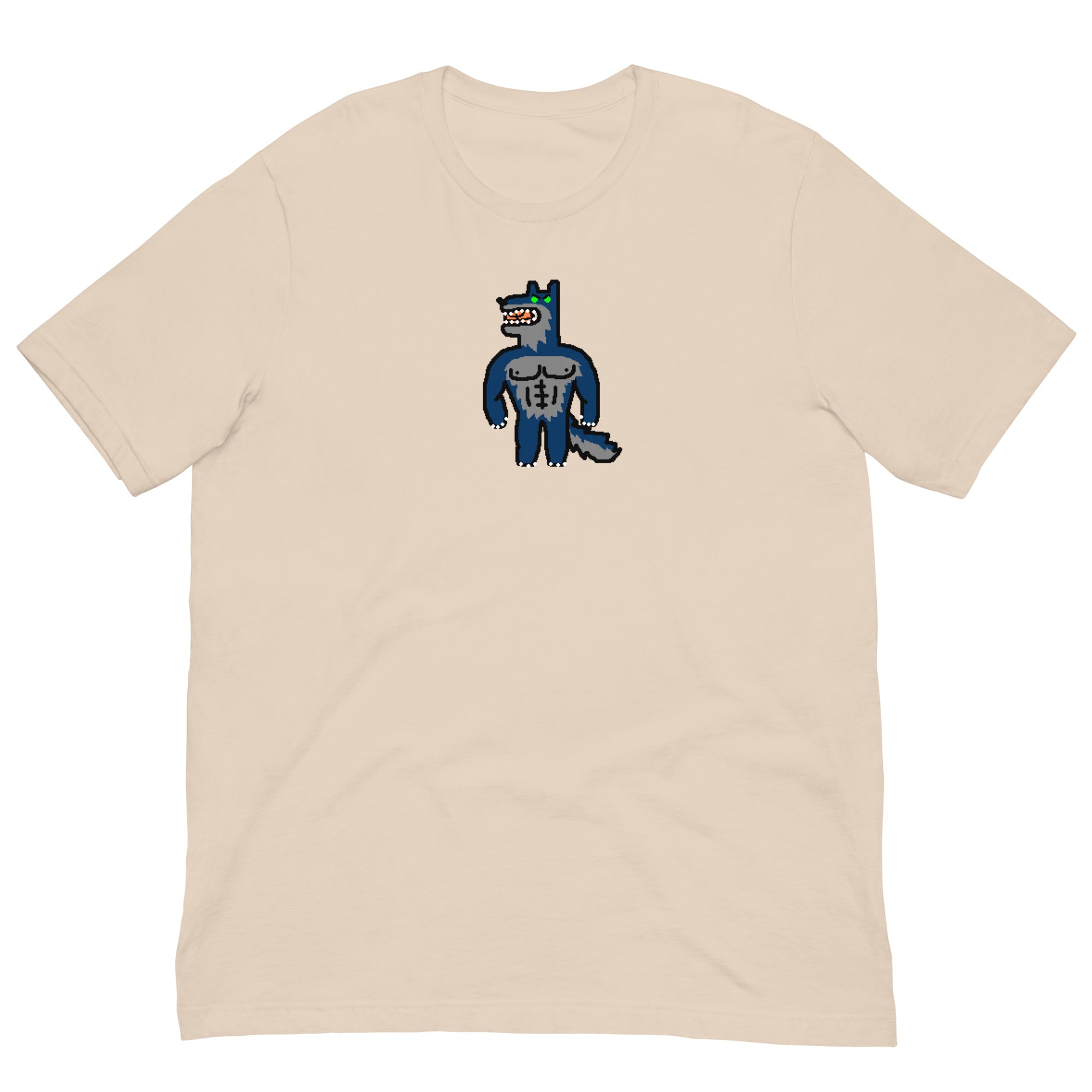 Buff Wolf Shirt – paint merch